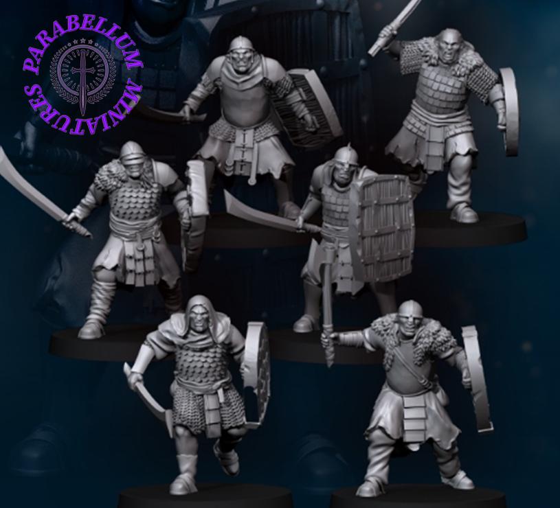 Regular Orcs – Parabellum Miniatures