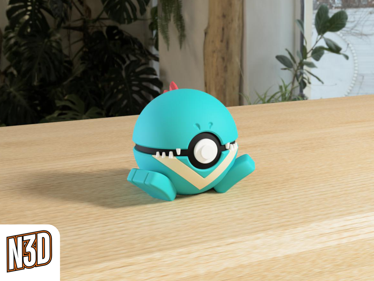 CritterBall Collection - Totodile – Parabellum Miniatures