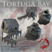 Tortuga Bay hideaway 4 by Dark Realms in 32mm, 28mm, 15mm Scale 3D Pri ...