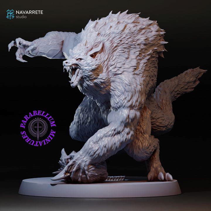Werewolf - pose 2 – Parabellum Miniatures